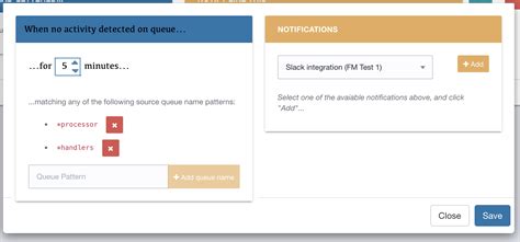 new alert rule type no activity detected on queue · issue 62 · rebus
