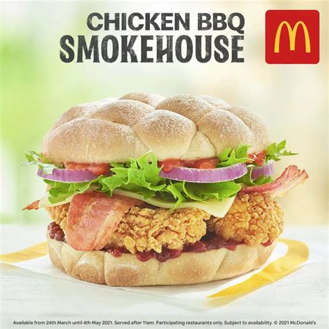 Mcdonalds Chicken Bbq Smokehouse A Delicious Twist On A Classic