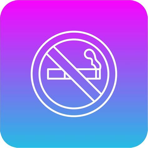 Il Nest Pas Permis De Fumer Vecteur Premium