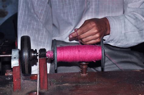 Dsource Twisting Wool Weaving Almora Dsource Digital Online