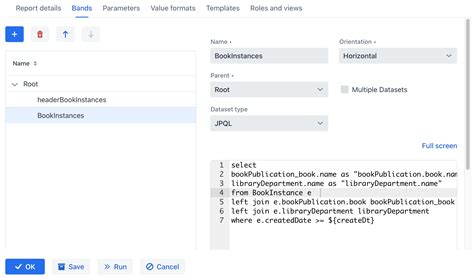 Bands Jmix Documentation