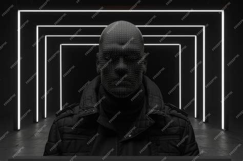 Digital Art Of Human Profile With Glowing Neural Network Illustrating Cognitive Functions