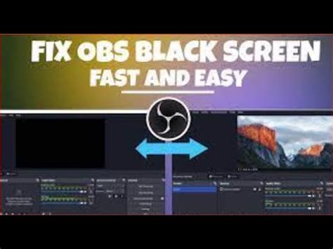 FIX OBS Black Screen 2024 OBS Game Capture Display Capture FIX