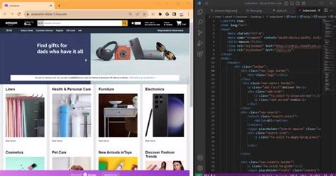 Amaritu Shrivastava On Linkedin Tried Building A Clone For Amazons Website Using Html And Css