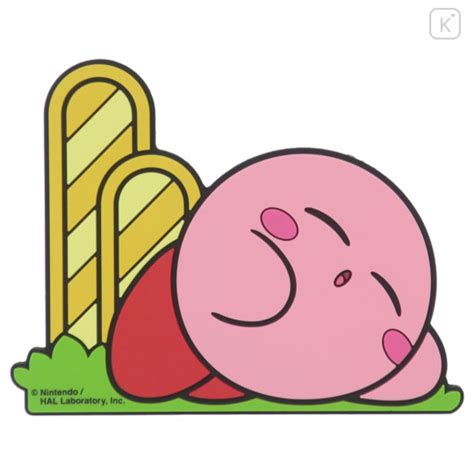 Japan Kirby Rubber Magnet Kirby Nap Kawaii Limited