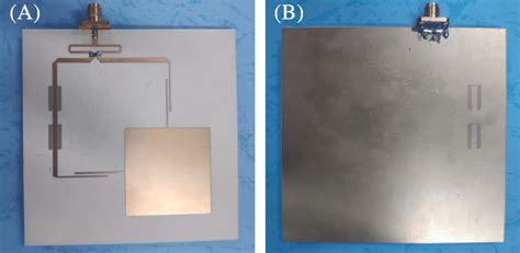 The Photograph Of The Fabricated Dual‐band Dual‐cp Antenna A Top