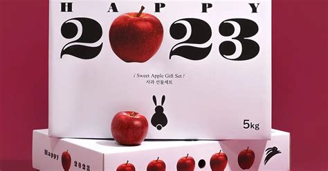 Happy 2023 사과선물세트 김세은 숨고 숨은고수