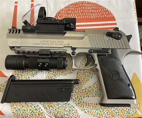 Cybergun We Desert Eagle L6 50ae Gas Gbb Silver