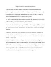 Chapter 2 Reading Assignment MKTG 4340 Docx Chapter 2 Reading