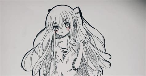 女の子 로리캐릭터 처음그려봤어요 I Love Mintのイラスト Pixiv