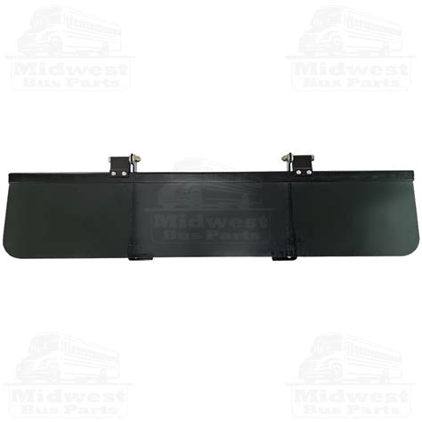 Sun Visor Tbb 105768 With Center Legs 6 X 30 Midwest Bus Parts