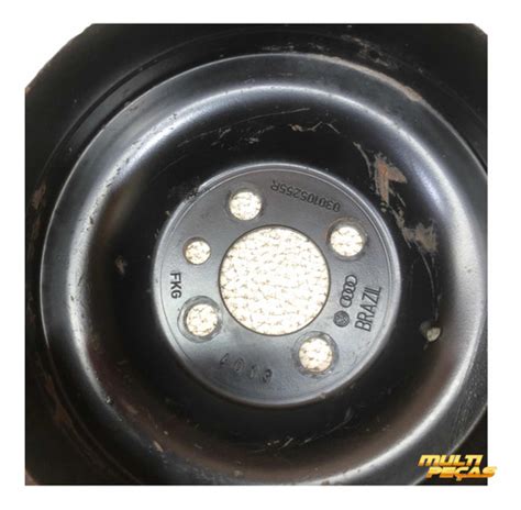 Polia Virabrequim Volkswagen Voyage Gol Saveiro