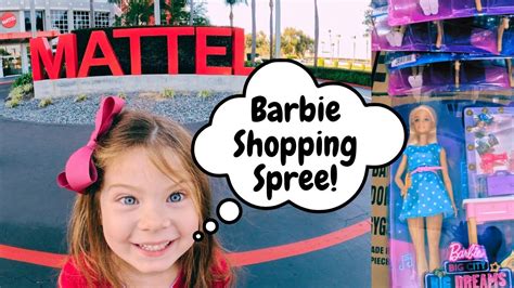 Come On Barbie Let S Go Shopping At The Mattel Tent Sale Mattel
