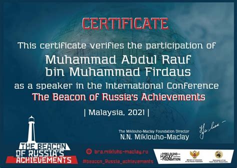 Muhammad Abdul Rauf Muhammad Firdaus On Linkedin Grateful For The