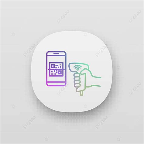 Qr Payment Code Scanner App Icon Scanning Phone Screen Vector Scanner Qr Price Png And Vector