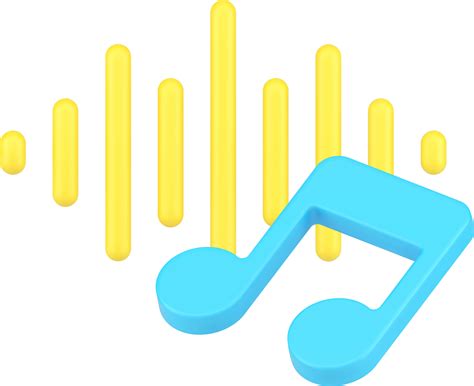 Musical Application Isometric Template With Notes And Sound Wave 3d