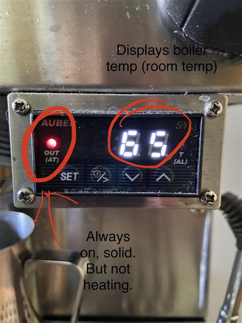 Help Pid Shows Boiler At Room Tempaccurate But Not Heating Rcoffee