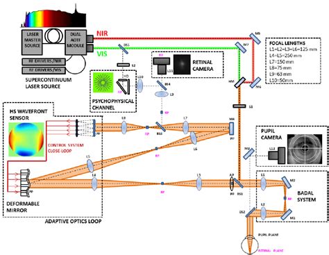 Custom Made Polychromatic Adaptive Optics Setup Download Scientific Diagram