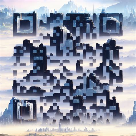 Huggingface Projects Qr Code Ai Art Generator · City Of The Future