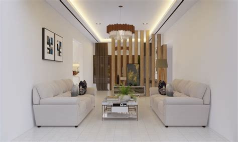 Desain Interior Ruang Tamu Memanjang Homecare24