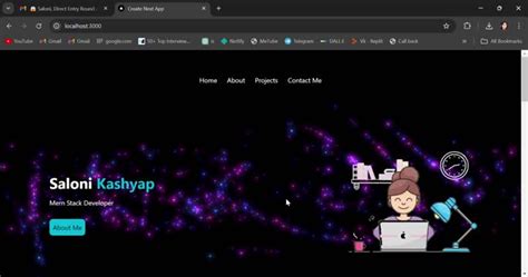 saloni kashyap on linkedin webdev frontedwebdev next tailwindcss