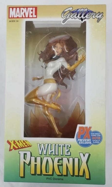 X Men White Phoenix Pvc Diorama Statue Live And Online Auctions On