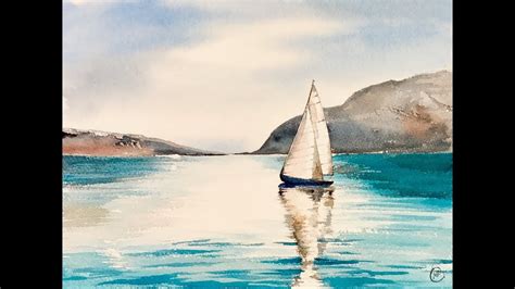 How To Paint Sailboats In Watercolor At Steven Broadnax Blog