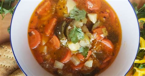 Slow Cooker Winter Vegetable Soup Recipe Diy Joy