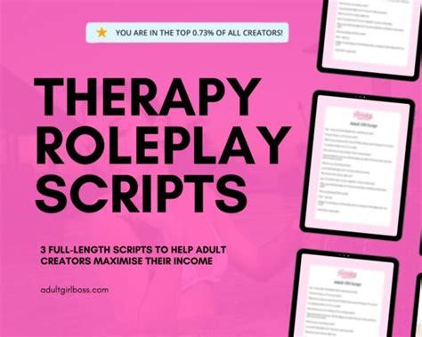 Therapy Roleplay Joi Scripts Spark Your Confidence And Boost Your