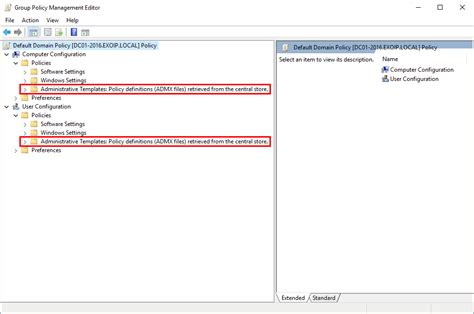 Create Central Store For Group Policy Administrative Templates Ali Tajran