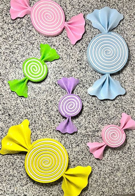 Large Foam Candy Fake Lollipops Candies Fake Candy Foam Lollipop