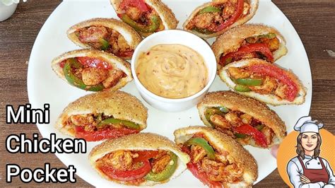 Mini Chicken Pocket Recipe Ramzan Special Chicken Pocket By