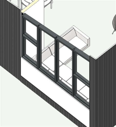Display Of Curtain Wall In Plan Vs 3d Architecture Vectorworks