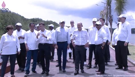 The Leaders Of G20 Plants Mangroves At Tahura Ngurah Rai Bali TIMES Indonesia