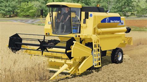New Holland TC V FS Mod Farming Simulator Mod