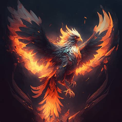 Epic Fantasy Phoenix Version 2 By Pm Artistic On Deviantart