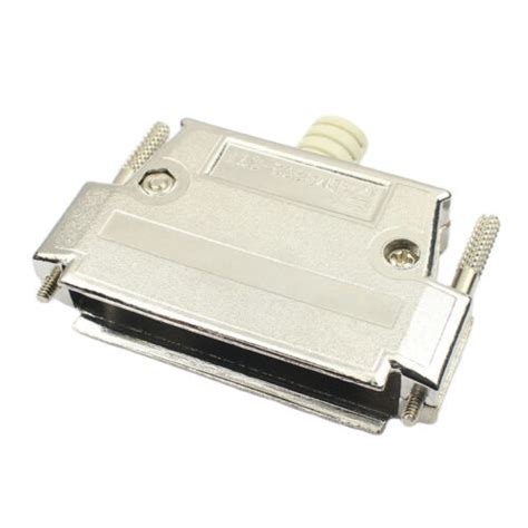 2pcs Metal Backshell Cover Housing Hood For D Sub Db37 Db62 37 62 Pin