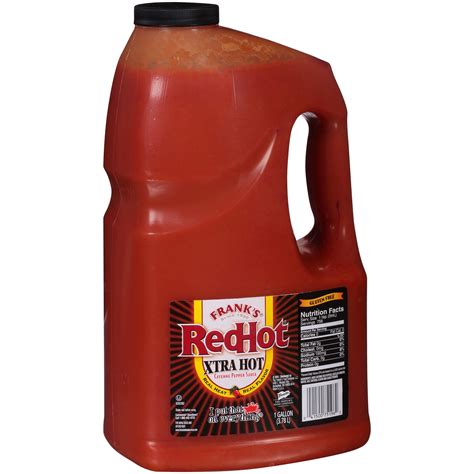 Buy Franks Redhot Xtra Hot Cayenne Pepper Hot Sauce 1 Gal One