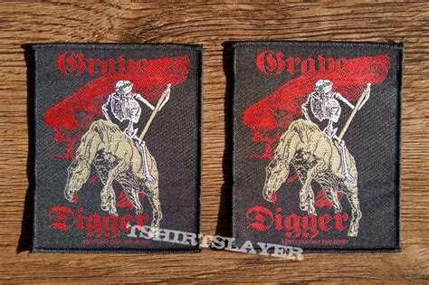 Grave Digger Woven Patches Tshirtslayer Tshirt And Battlejacket Gallery