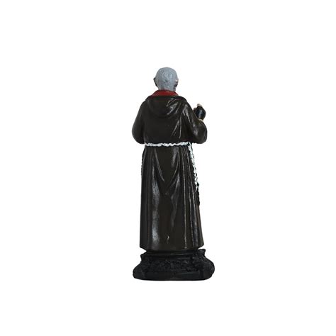 Imagem Padre Pio Resina 12 Cm