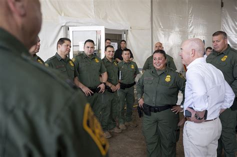 Dhs Secretary Alejandro Mayorkas Tours The Donna Processing Center 002