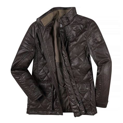 S4 Jackets Steppjacke Übergrößen S4 Jackets Steppjacke dunkelbraun ...