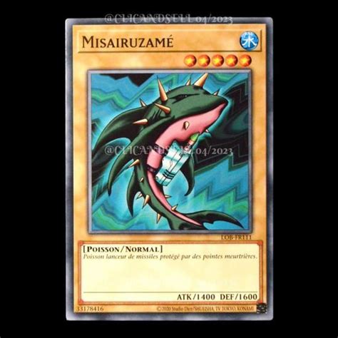 Carte Yu Gi Oh Lob Fr Misairuzam Cdiscount Jeux Jouets