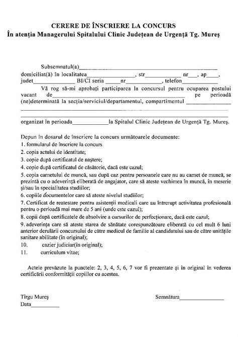 Pdf Cerere Inscriere La Concurs Dokumen Tips