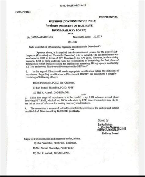 Rpf Constable Sub Inspector Recruitment 2023 Allcity Job