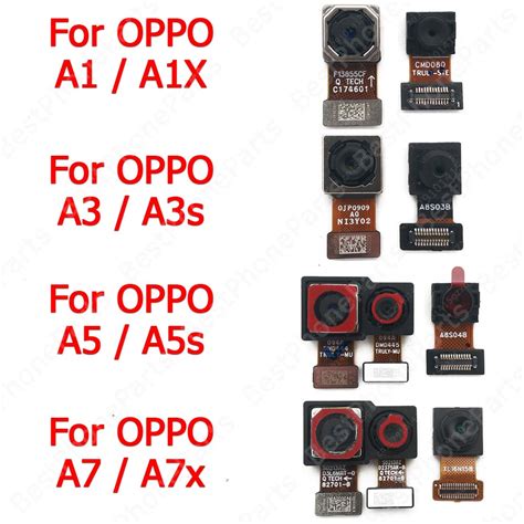 For Oppo A1 A1x A3 A3s A5 A5s A7 A7x Front Big Back View Rear Selfie