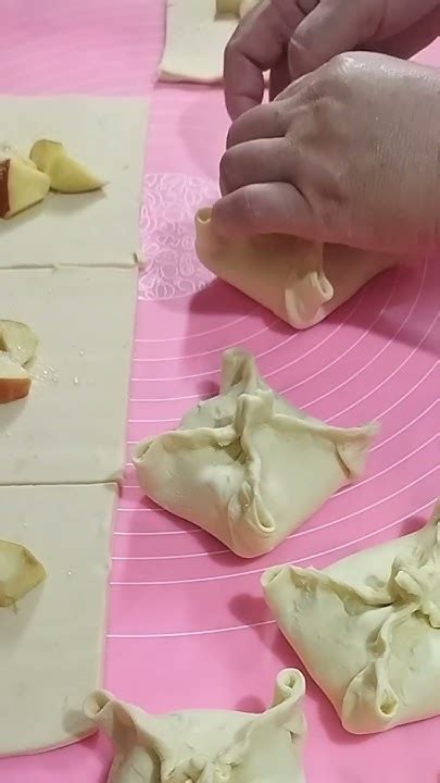 Воздушная слойка с яблоком Youtube