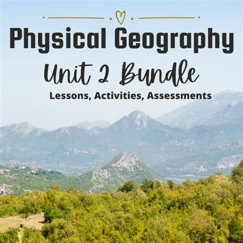 Unit 2 Physical Geography Earth Sciences By Reians Resource Room