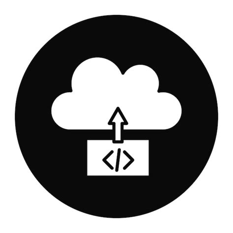 Premium Vector Cloud Deployment Vector Icon Can Be Used For No Code Iconset