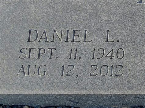 Daniel Lanier Miller Sr 1940 2012 Find A Grave Memorial